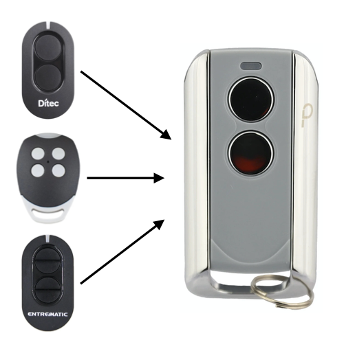 Genuine Ditec SLIM2E-DC Garage/Gate remote control – Sunshine Garage ...